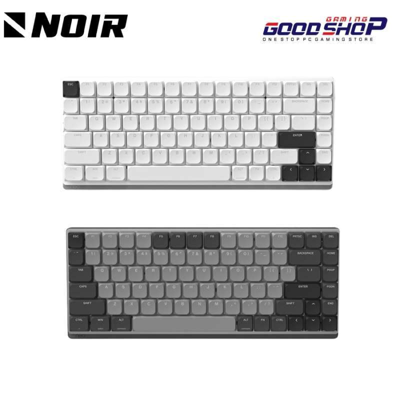 Promo Noir Neo Melo Keyboard Low Profile Wireless 75% Mechanical ...