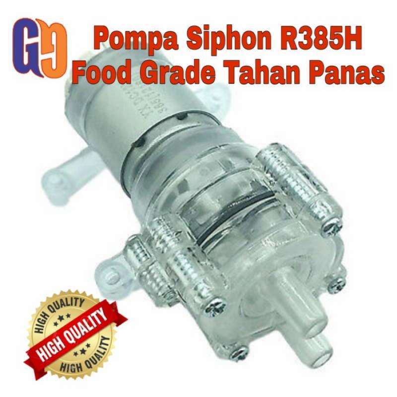 Jual Pompa Air Diaphragm R385h Dc 12v Tahan Panas Food Grade 0.3 Mpa Di ...