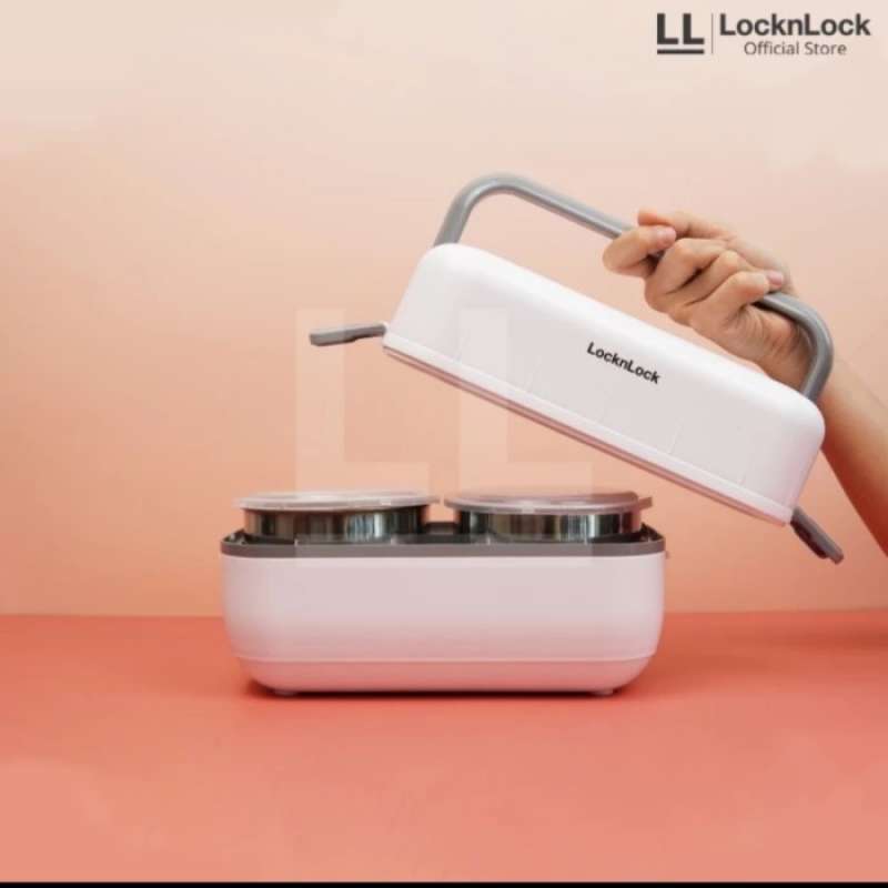 Promo Locknlock Electric Lunch Box 1,1 L Diskon 28% di Seller Breath ...