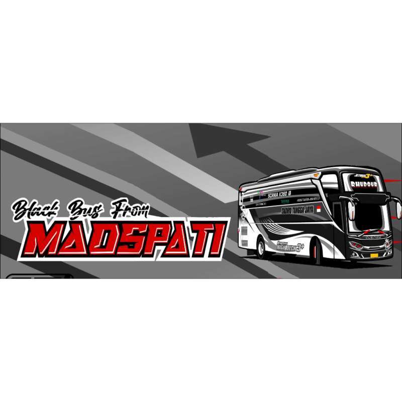 Jual 10 Stiker Busmania Model Panjang Di Seller Antik Shop Bandung ...