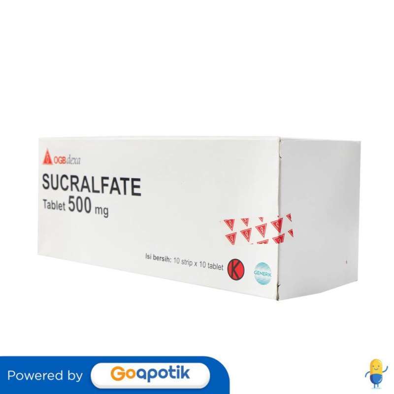 Jual Sucralfate Ogb Dexa Medica 500 Mg Box 100 Tablet Di Seller Apotek ...
