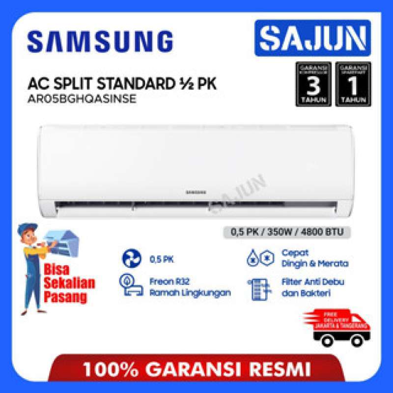 Jual Samsung Ac 1/2 Pk Split Ar05bghqasinse Ac 0.5 Pk 05bghqasinse / 05bgh Di Seller Sajun ...