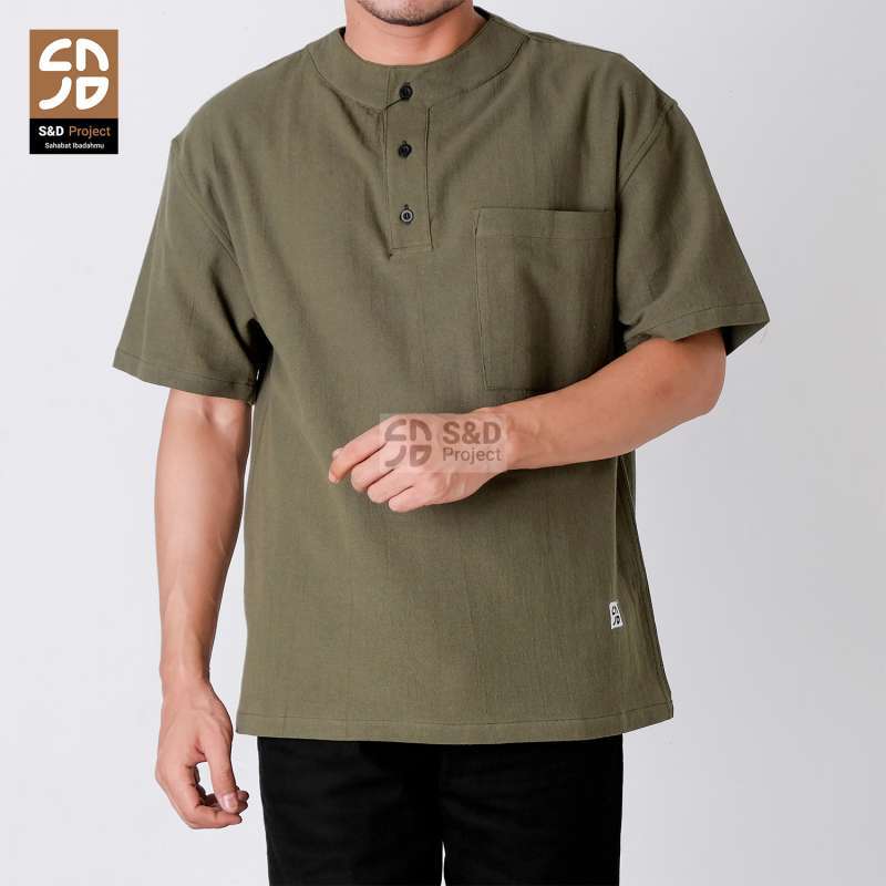 Jual Baju Koko Maheer Oversize Bahan Linen Fumiko Premium Polos Warna ...