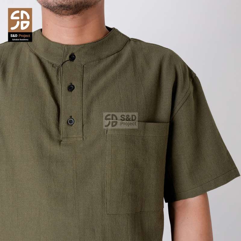 Jual Baju Koko Maheer Oversize Bahan Linen Fumiko Premium Polos Warna ...