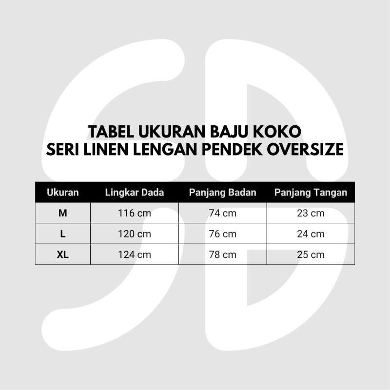 Jual Baju Koko Maheer Oversize Bahan Linen Fumiko Premium Polos Warna ...