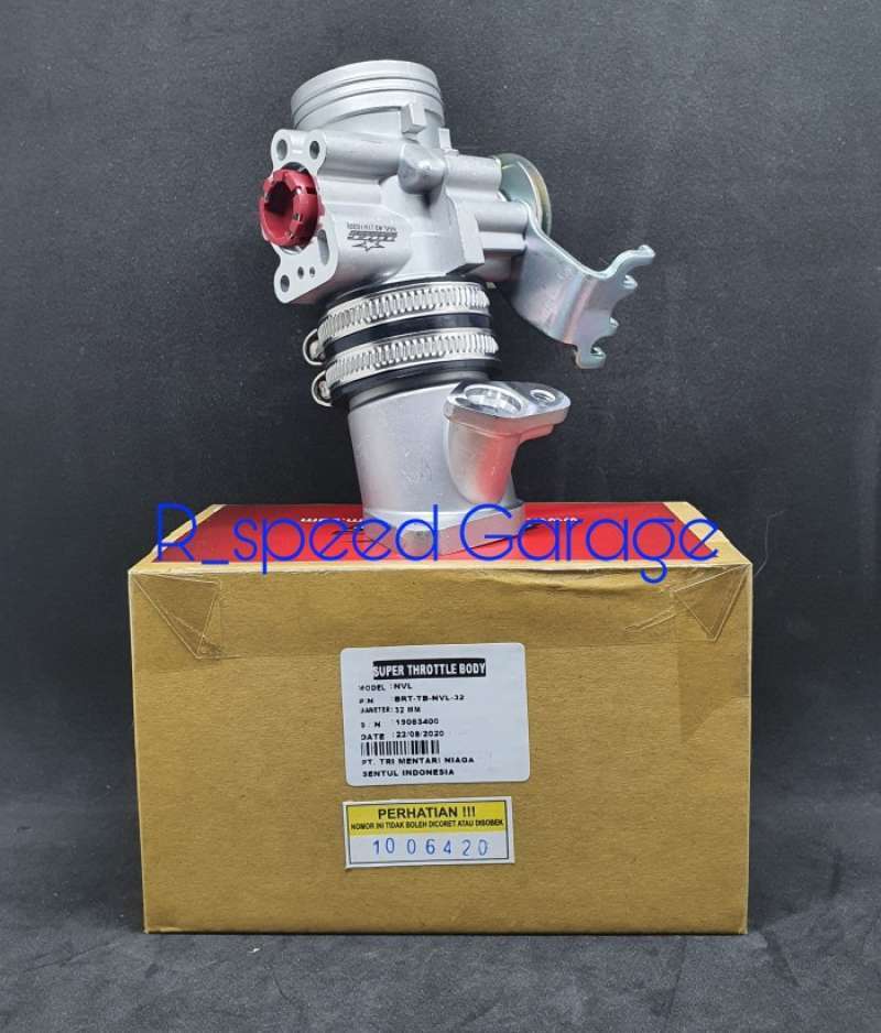 Jual SUPER THROTTLE BODY TB & VELOCITY BRT R15 NVA XABRE NEW VIXION 150 ...