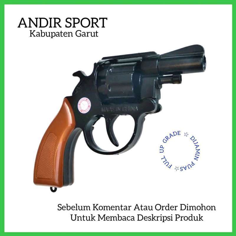 Jual J.mainan Metal Super Cap Gun Revolver Ditective Special Ds-22 Di ...