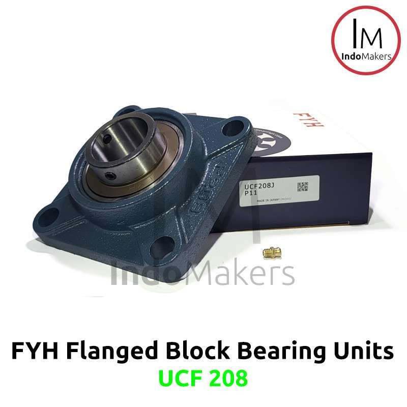 Jual Flanged Block Bearing Unit Ucf 208 - As 40mm Fyh Japan Di Seller Indomakers - Petir, Kota ...