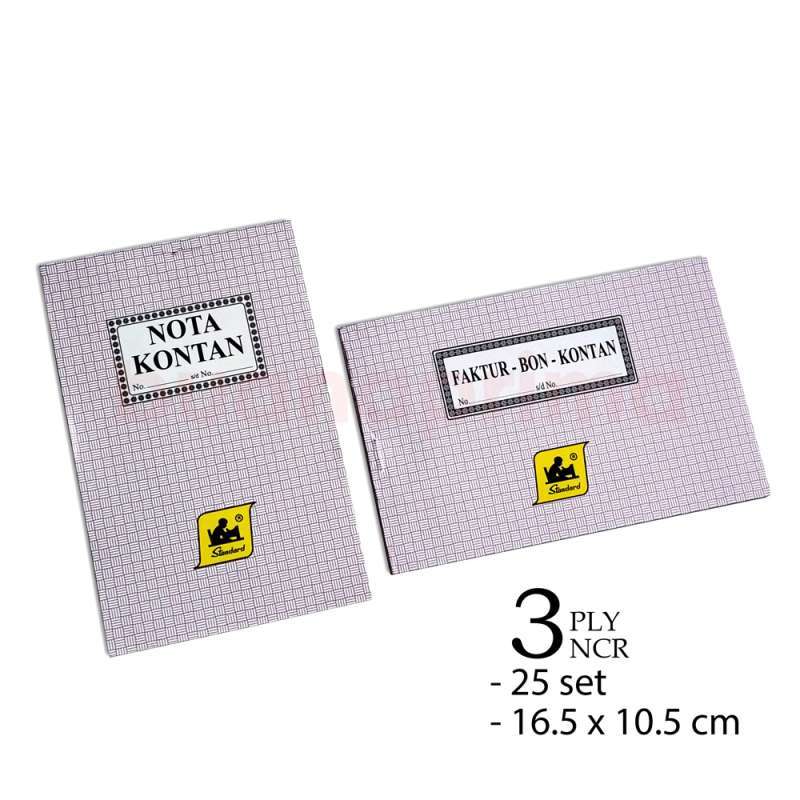 Jual Nota Faktur Kecil Standard Di Seller Hoki Stationery - Kampung ...