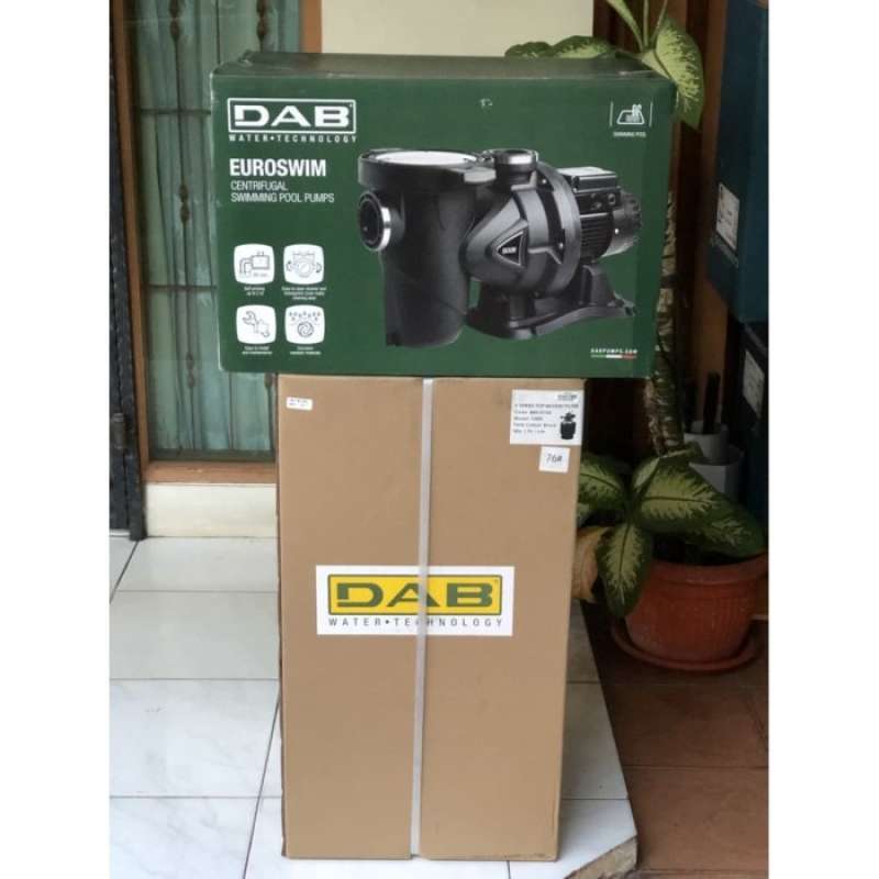 Promo PAKET POMPA KOLAM RENANG DAB EUROSWIM 50M + SAND FILTER DAB V400 - SELERA_KITA STORE ...