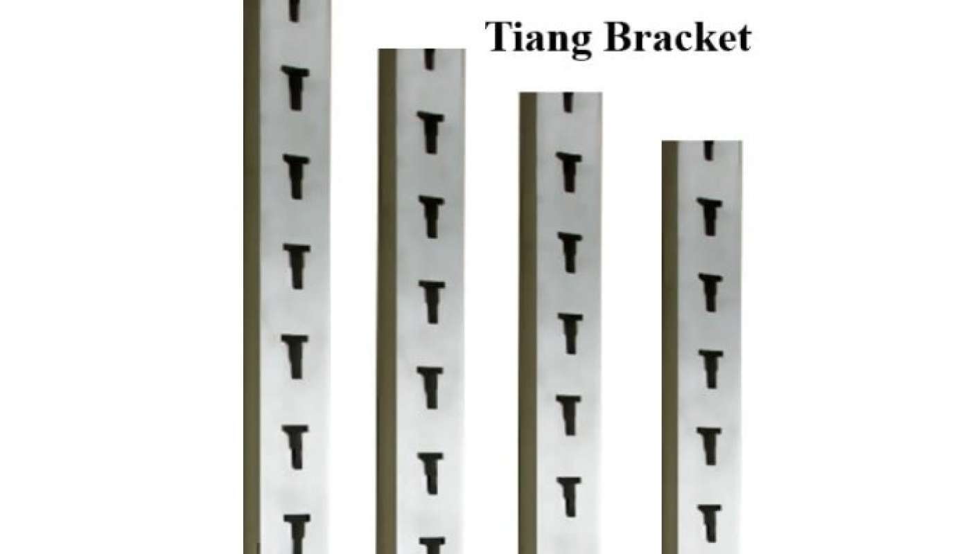 Promo Tiang Bracket Aluminium Suba 100 Cm / Tiang Bracket Rak Kaca ...