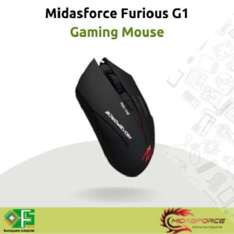 Promo Midasforce Furious G1 Gaming Mouse Diskon 11% di Seller ...