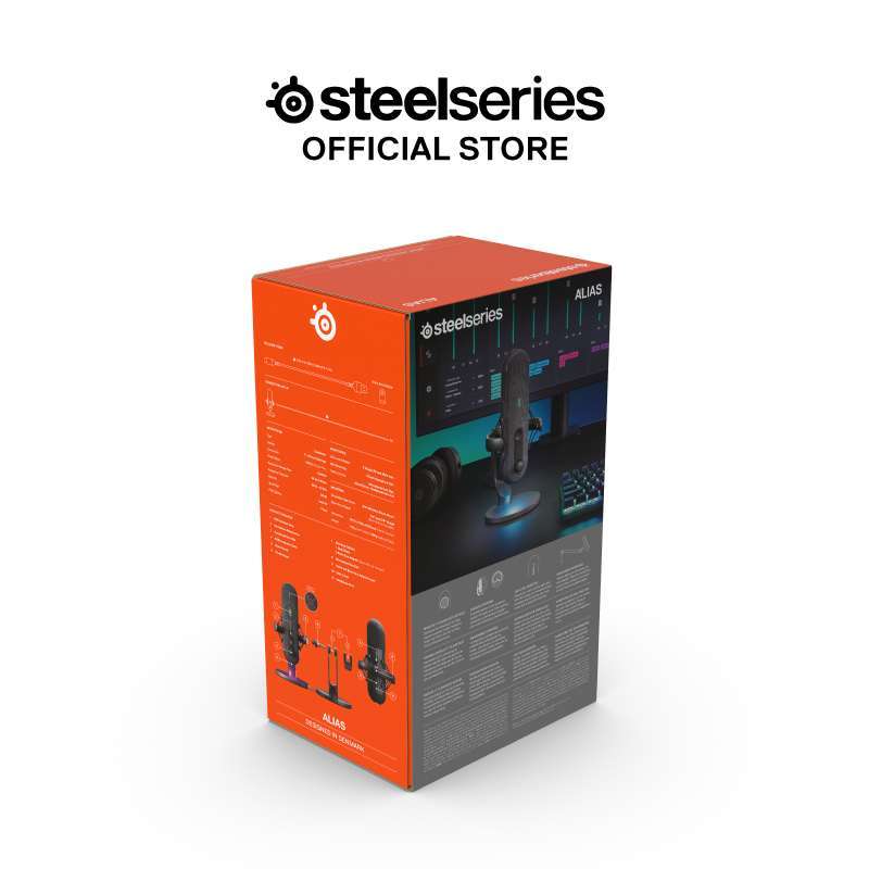 Jual Steelseries Alias Usb Condenser Gaming & Streaming Rgb Microphone ...
