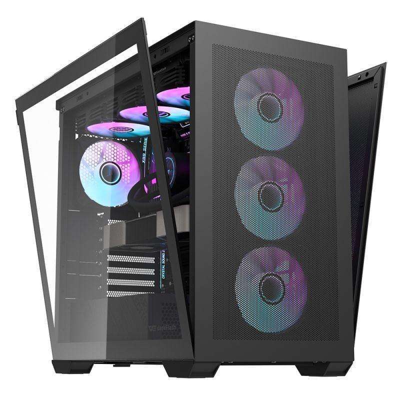 Jual Casing PC E-ATX Darkflash DLX4000 Mesh Selection Black & White di ...