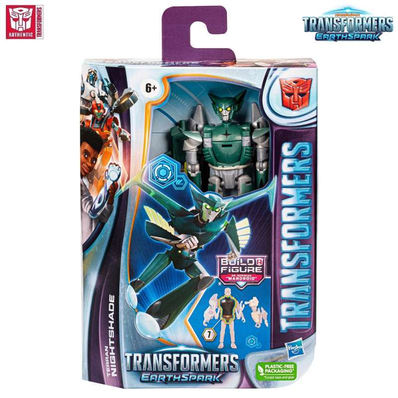 Jual TRANSFORMERS EarthSpark Deluxe Terran Nightshade Figure BAF ...