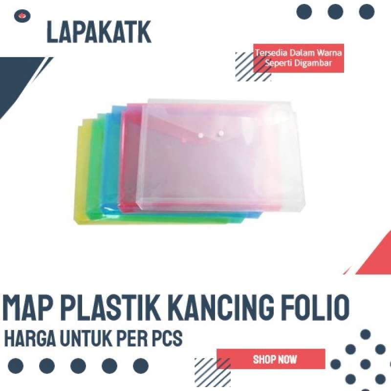 Jual Map Plastik Kancing 1 Pak Original Harga Termurah Juni 2024 | Blibli
