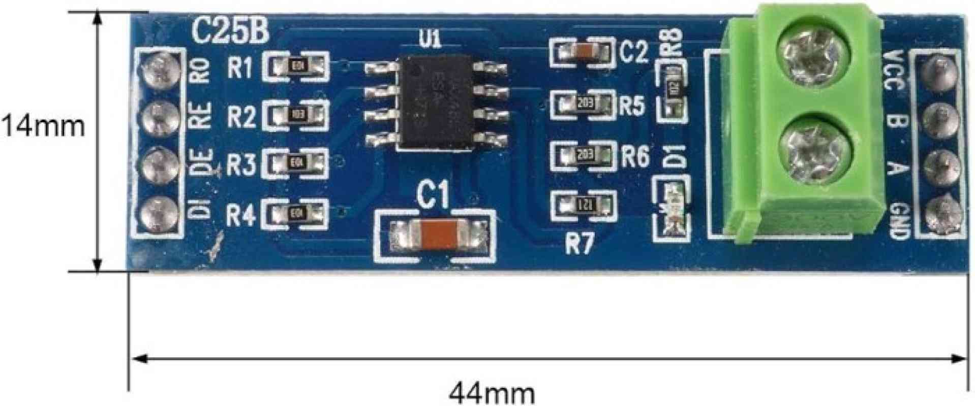 Jual Modul Conveter Rs485 To Ttl Serial Max485 Modbus Rtu Scm Module Di