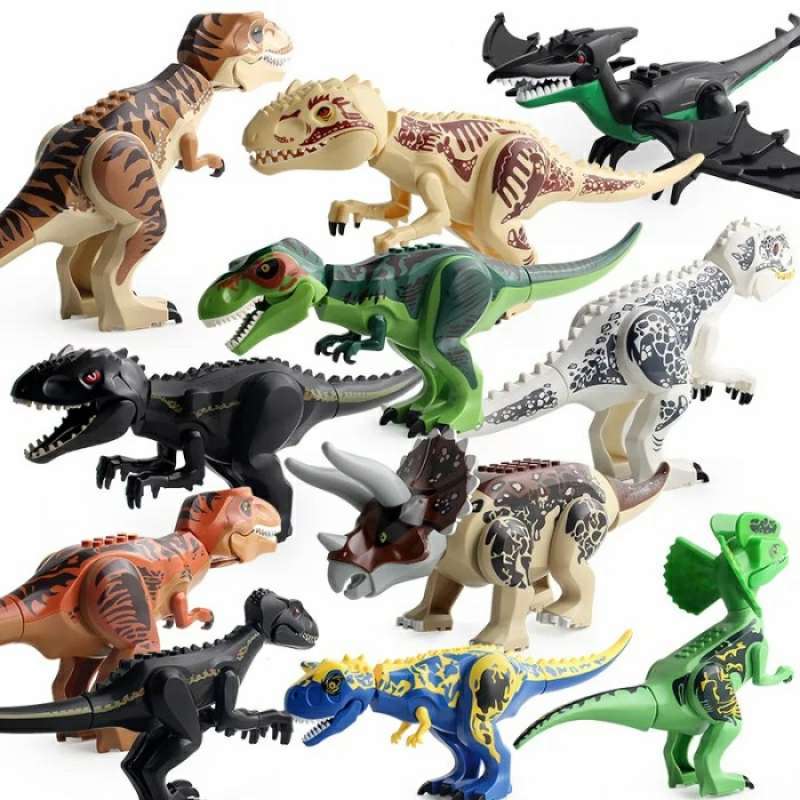 Promo Lego Jurassic Dinosaurus World Trex Indominusrex Carnotaurus Baby ...