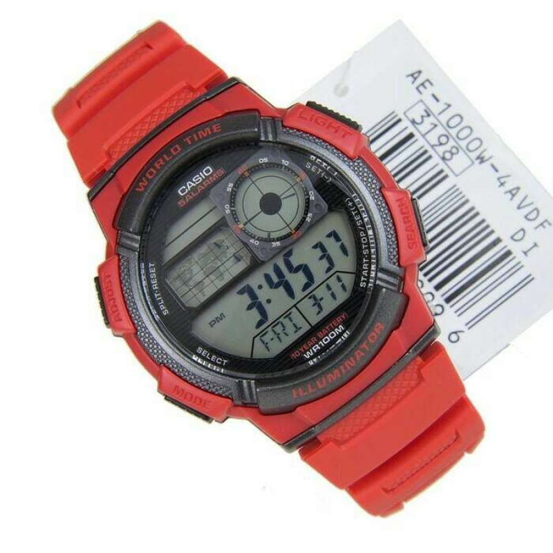 Jual Casio Ae-1000w-4avdf Original Ae1000 Ae 1000w Ae1000w Merah Di Seller Taseinyongstore15 ...
