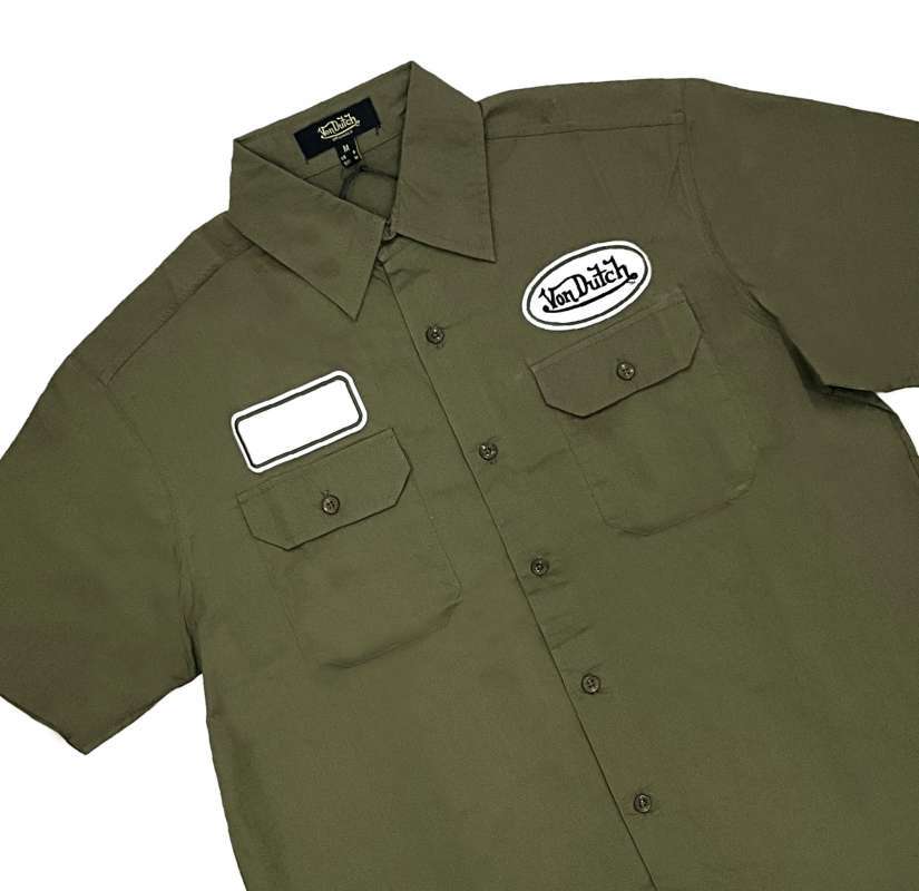 Promo Von Dutch Workshirt 0970 Olive Diskon 20% Di Seller Von Dutch ...