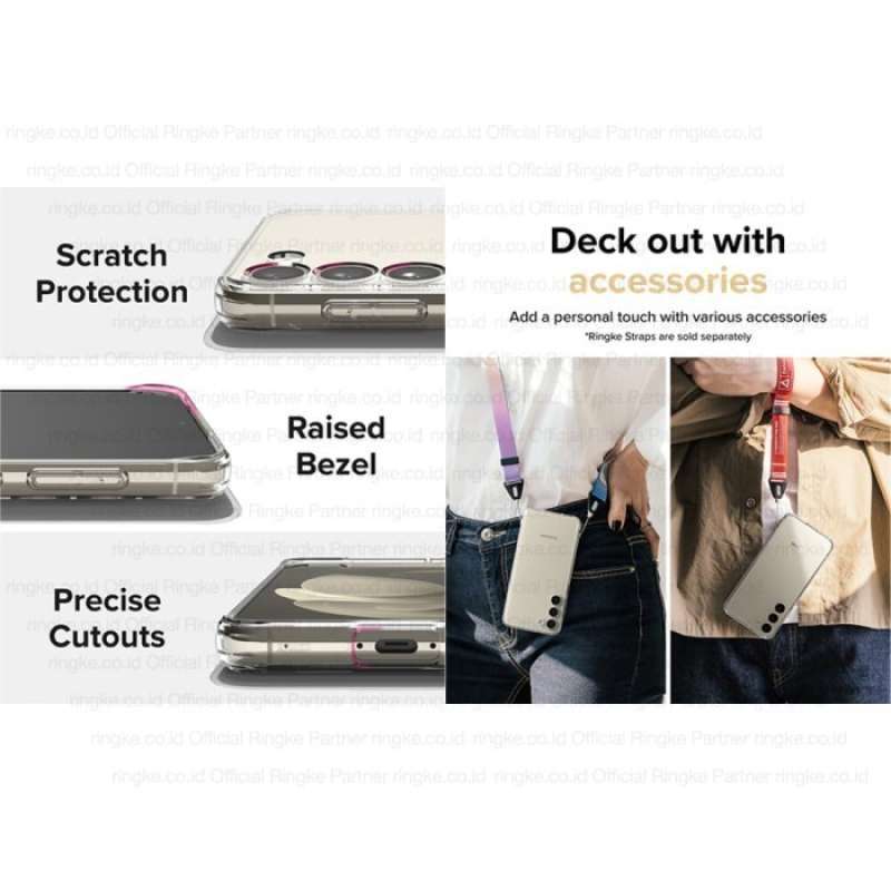 Promo Ringke S23 Plus S23 Ultra Fusion Casing Tipis Tahan Banting ...
