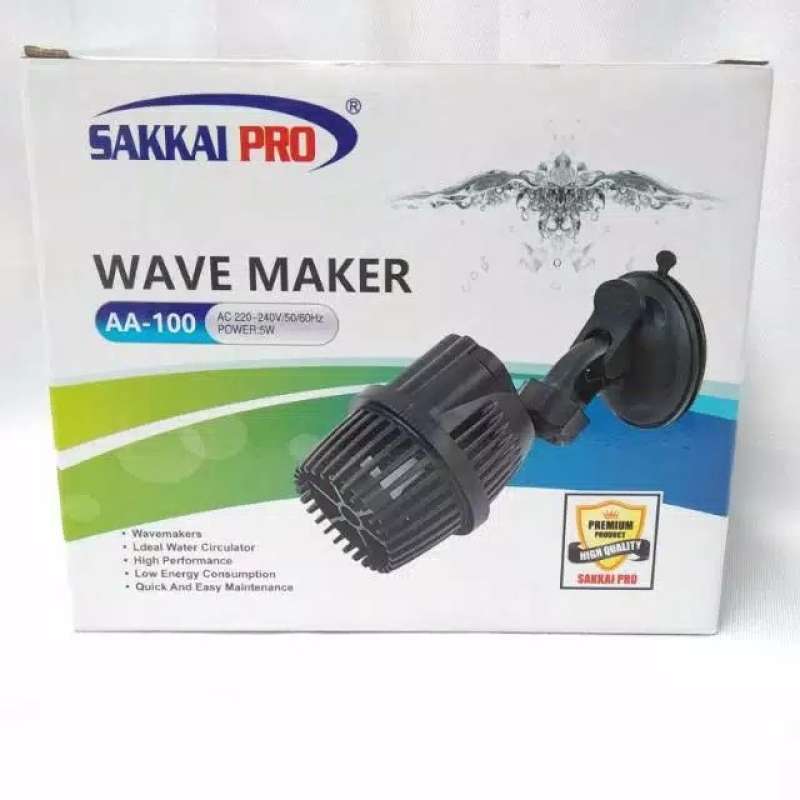 Promo Wave Maker Sakkai Pro Aa-100 5w Alat Pembuat Arus Aquarium Kolam ...