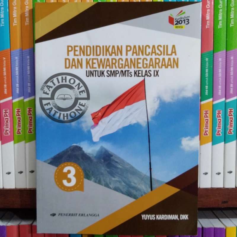 Jual BUKU PPKn PKN SMP/MTs KELAS 9 IX 3 KURIKULUM 2013 REVISI di Seller Pilihan Shop - Harapan ...