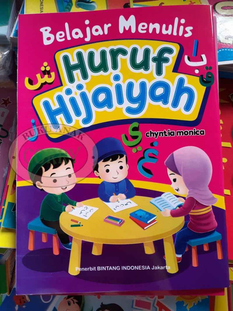 Promo Buku Edukasi Anak Belajar Menulis Huruf Hijaiyah Islam Tulisan ...