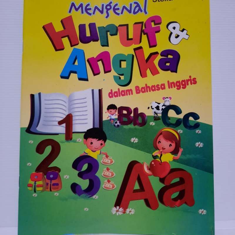 Promo Buku Anak Mengenal Huruf Dan Angka Dalam Bahasa Inggris Tk Dan ...