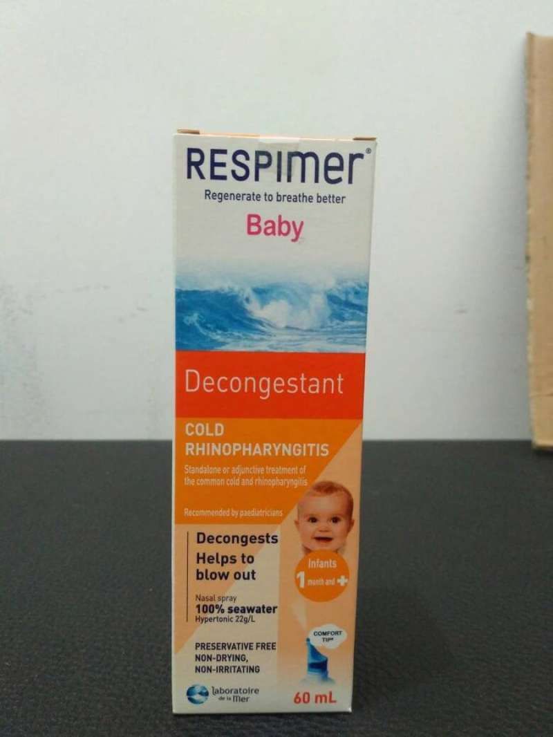 Promo Respimer baby decongestant nasal spray 60 ml seperti sterimar ...