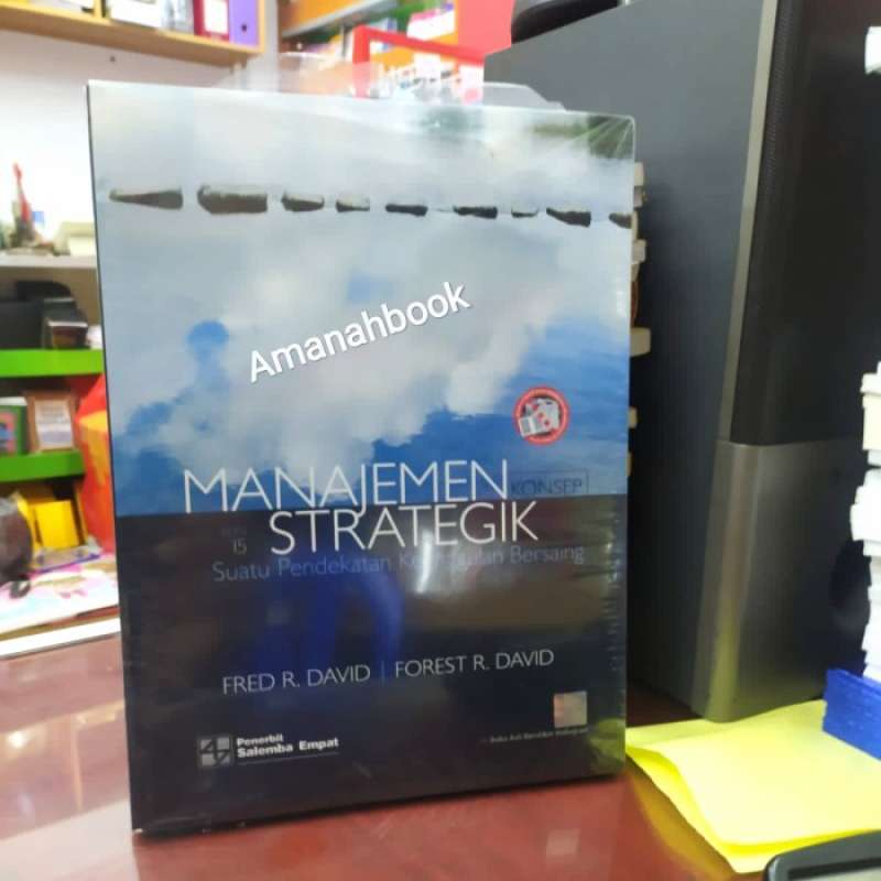 Promo Buku Manajemen Strategik - Fred David Original Diskon 23% Di ...
