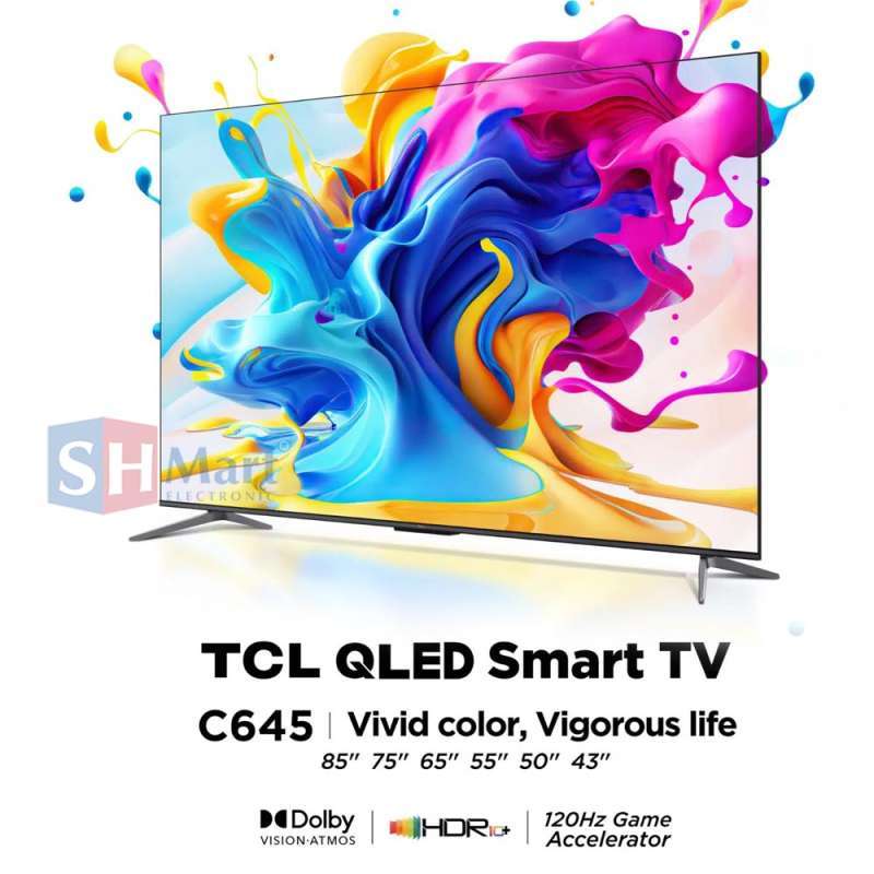 Jual Tv Tcl Qled 85 Inch 85c645 Uhd 4k Smart Google Tv Dolby Atmos ...