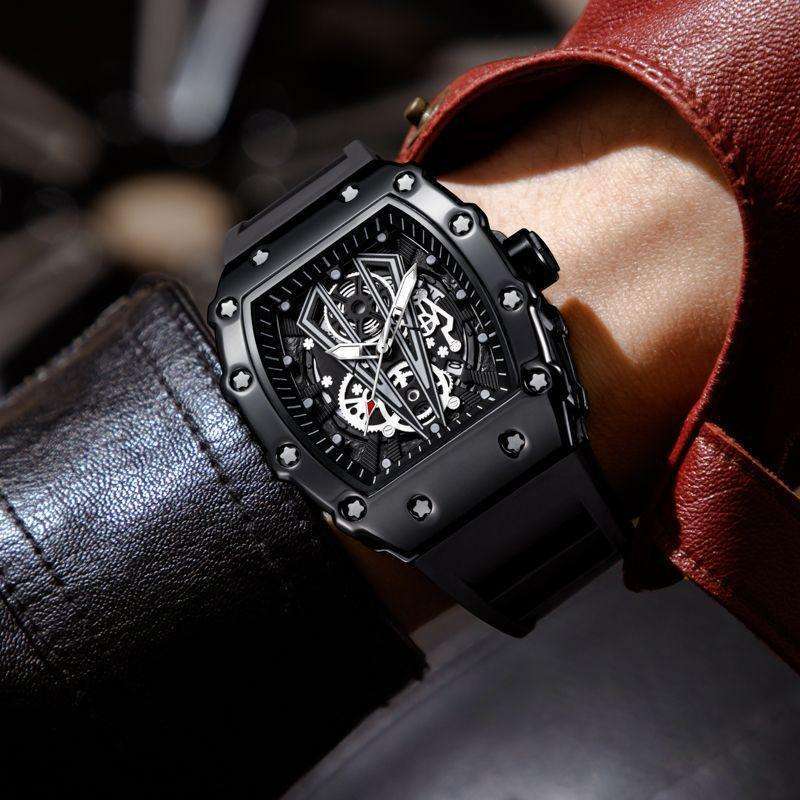 Promo Jam Tangan Pria Kasual Sporty Gaya Bisnis Desain Rumit Keren ...