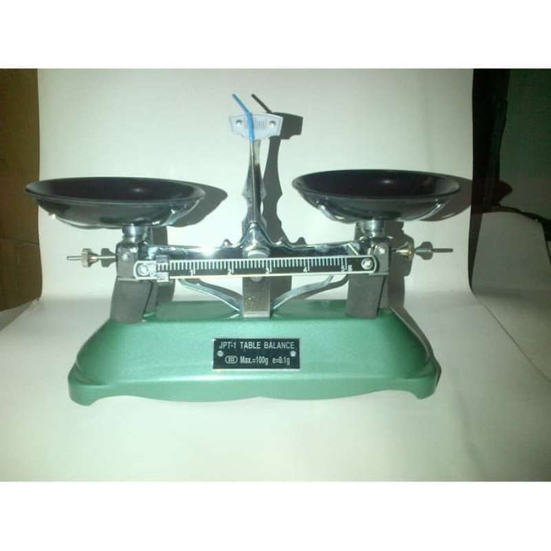 Promo Timbangan Meja, Neraca Timbangan 100Gr Dengan Anak Timbangan ...