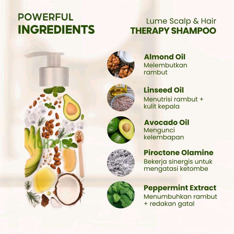 Promo LUME Scalp & Hair THERAPY SHAMPOO Diskon 35% di Seller Lumecolors ...