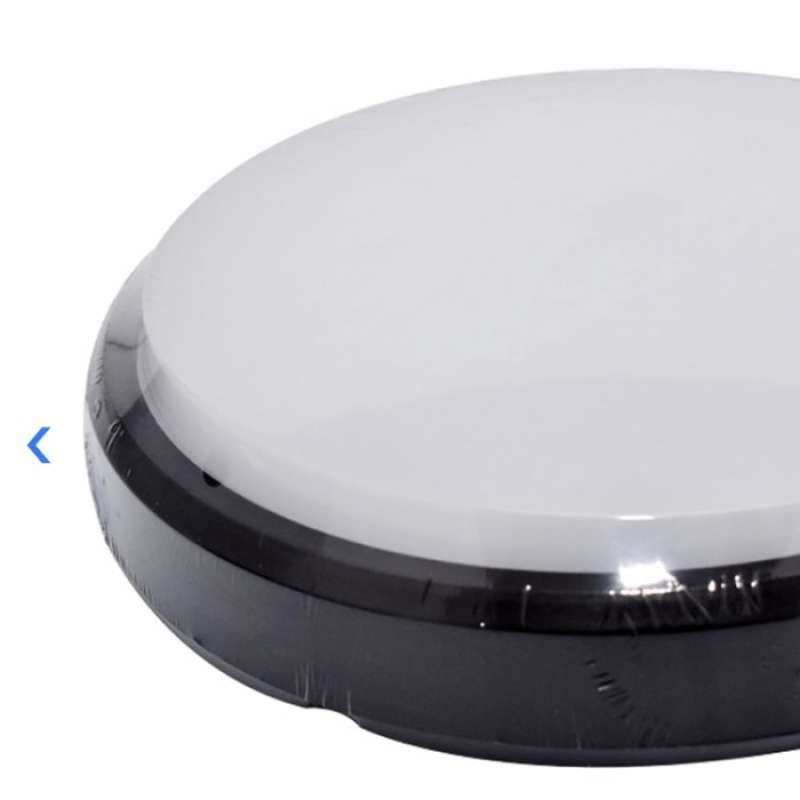 Promo Lampu Dinding Indoor/outdoor Led Round Black Krisbow Diskon 24% ...