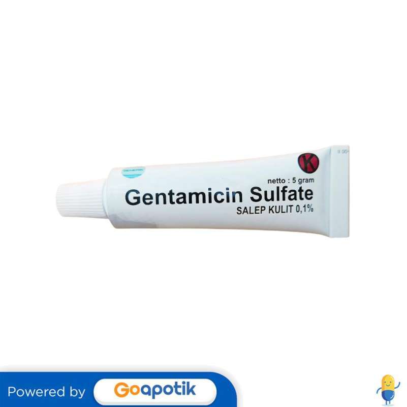 Jual Gentamicin Sulfate Erela 0.1% Salep 5 Gram Tube Di Seller Apotek ...