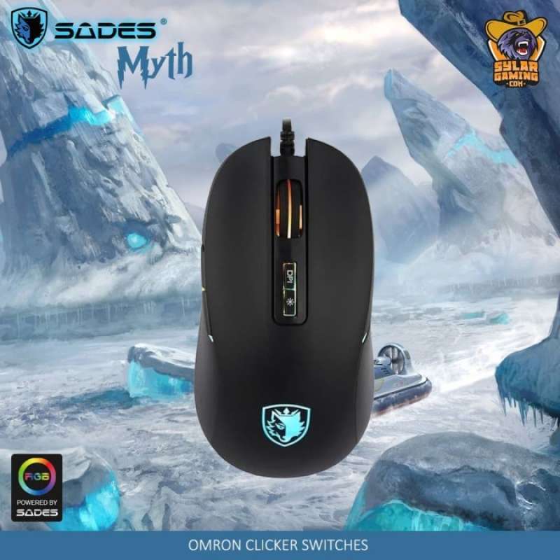 Promo Sades Myth RGB Gaming Mouse Diskon 23% di Seller Sisbro Store ...