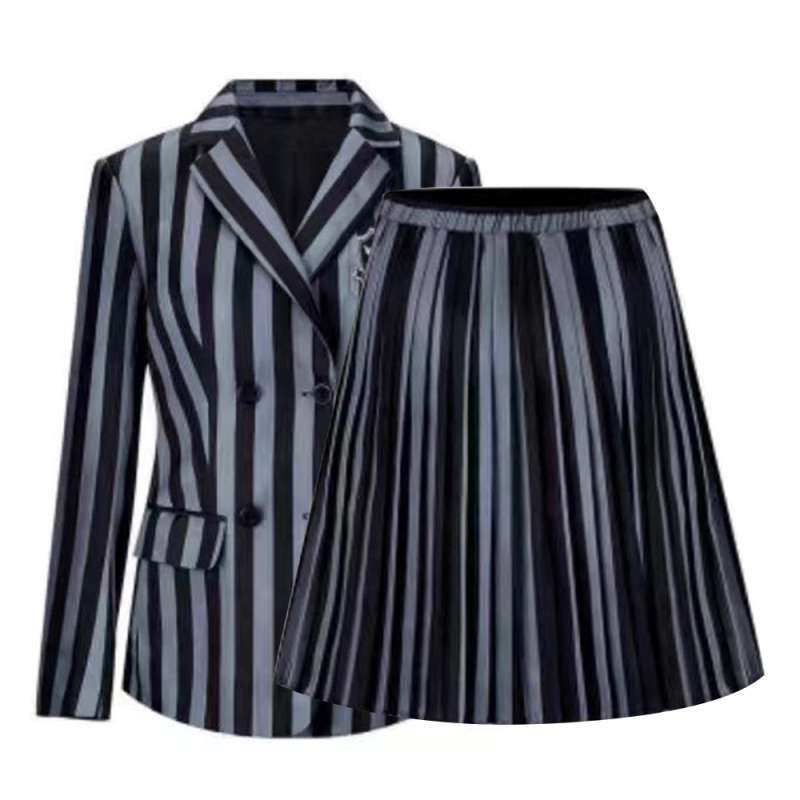 Promo Verish Cc-62 Wednesday Addams Adam School Uniform Seragam Sekolah ...