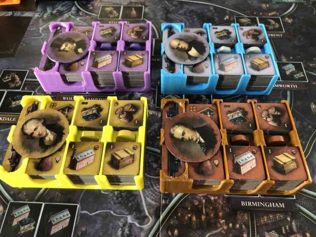Promo Brass Birmingham Deluxe Ed. Nerdbox Custom Plastic Board Game ...