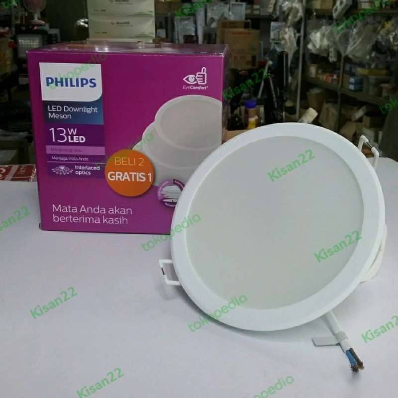 Promo Downlight Led Meson pack 13w / PHILIPS Meson 13w /Lampu downlight ...