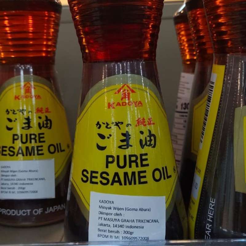 Promo pure sesame oil kadoya goma abura 200g Diskon 23% di Seller ...