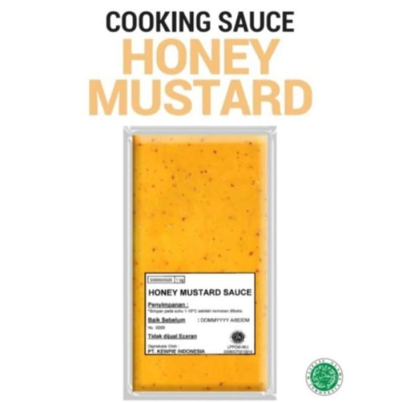 Promo Kewpie Honey Mustard Sauce 1kg - Saus Madu Mustard 1 Kg Halal ...