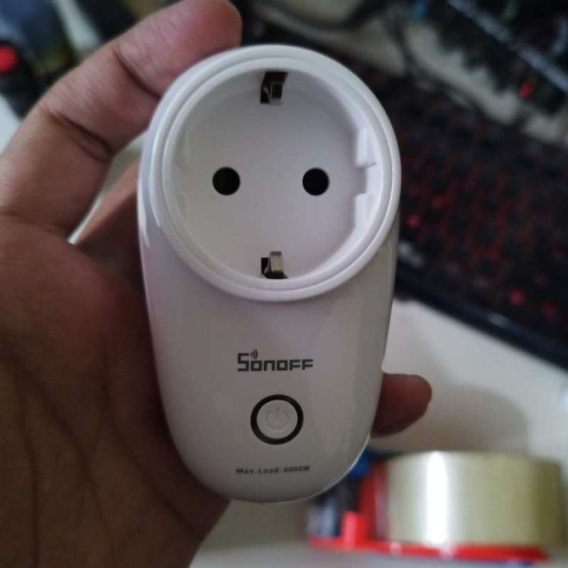 Promo Sonoff S26 Smart Socket Colokan Listrik Pintar Kontrol Wifi ...