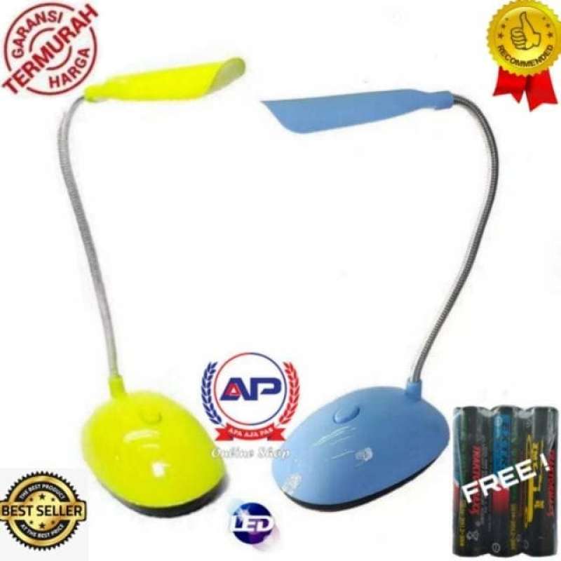 Jual Lampu Baca Belajar Fleksibel LED Plus Baterai [Type X-7188] di ...
