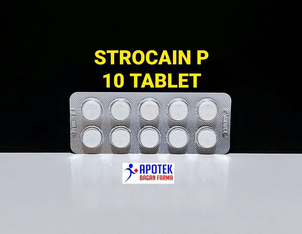 Jual STROCAIN P 400MG Strip 10 tablet - Obat Asam Lambung di Seller ...