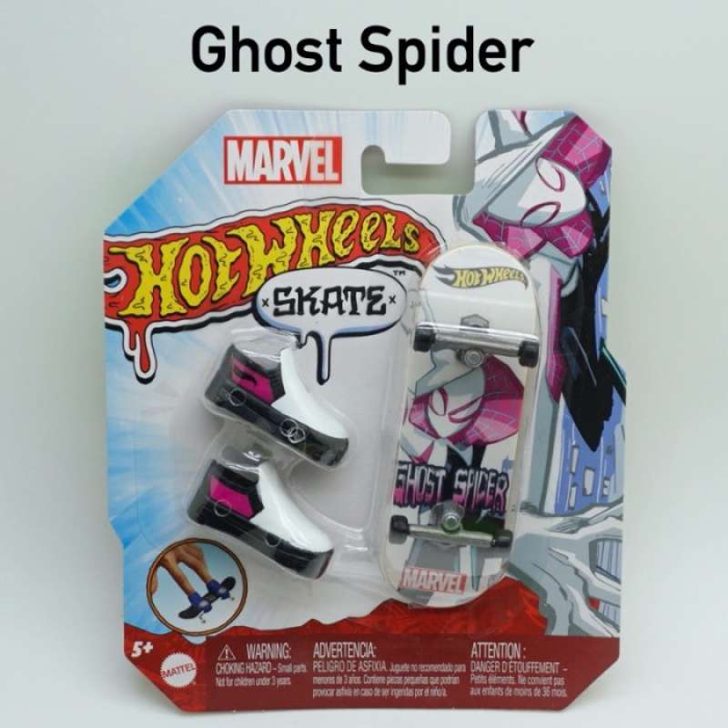 Jual Hot Wheels Skate Marvel Finger Board Single Hotwheels Tech Deck ...