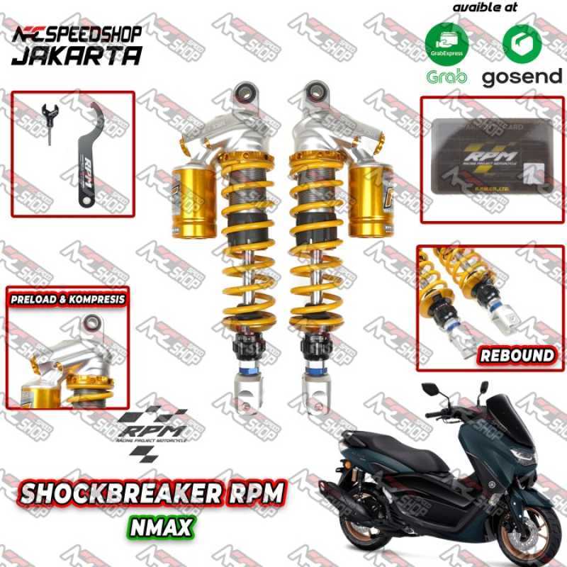 Promo Shockbreaker Rpm Rear Suspension Yamaha Nmax 155 Old Shock Rpm ...