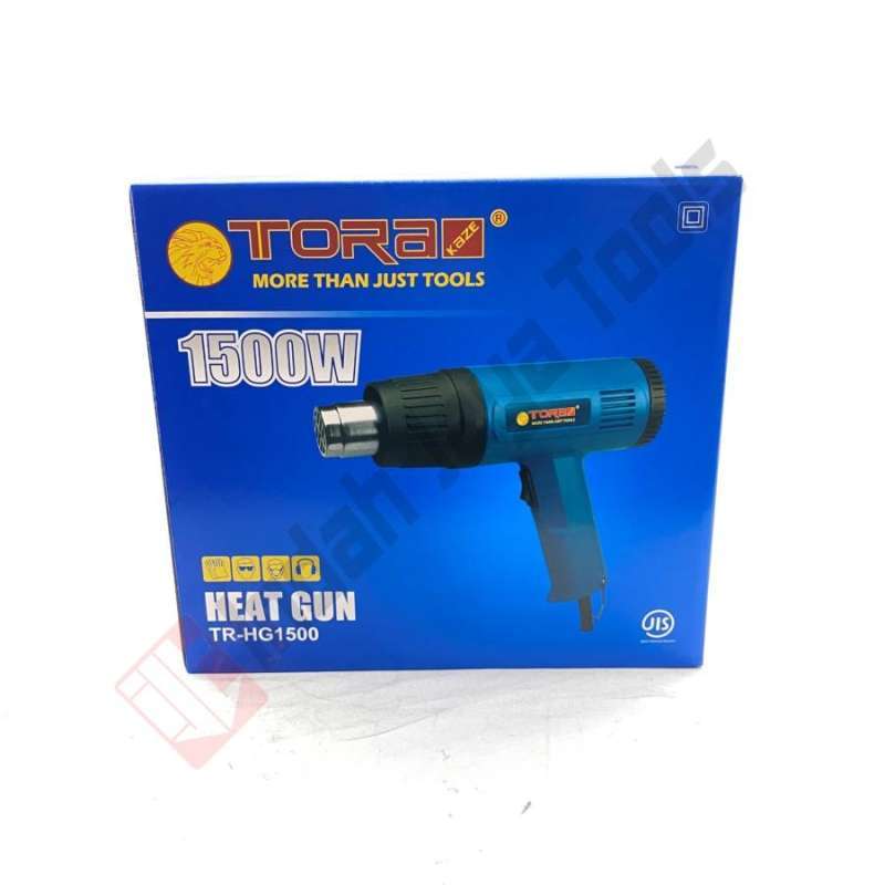 Jual TORA HG1500 Heat Gun 1500 Watt Hot Air Gun Alat Sablon Pistol ...