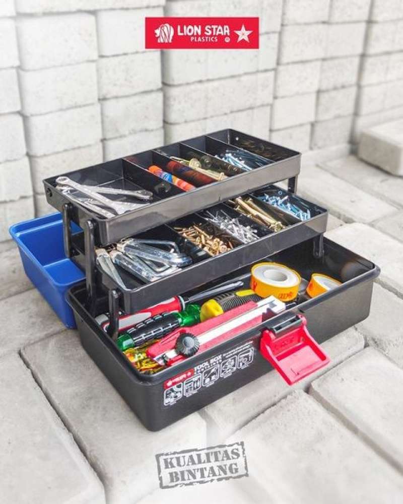 Jual LION STAR JX-19 TOOL BOX 01 KOTAK PERKAKAS PERALATAN BENGKEL ...